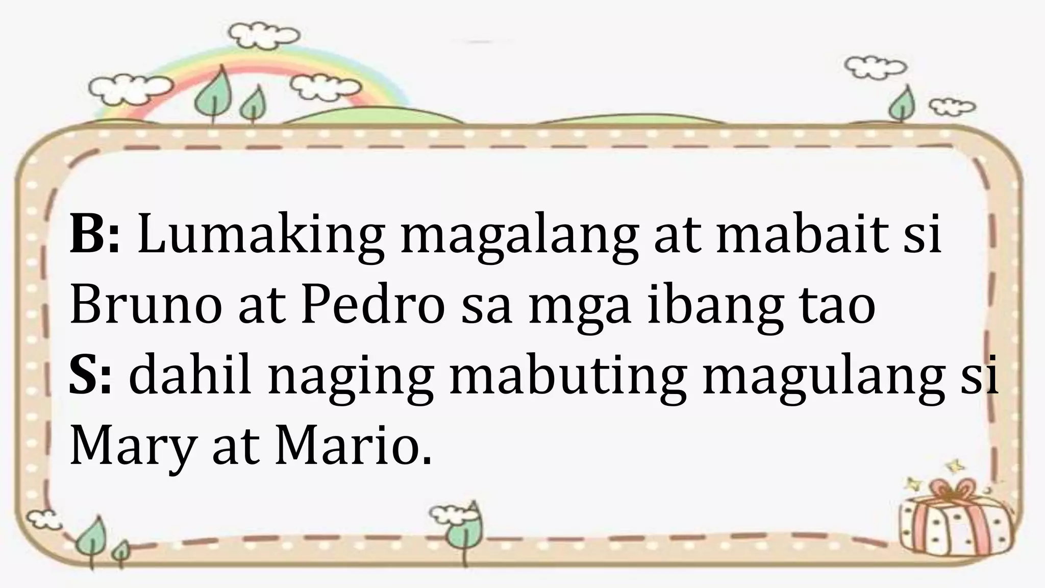 Filipino 3 Sanhi at bunga | PPTX