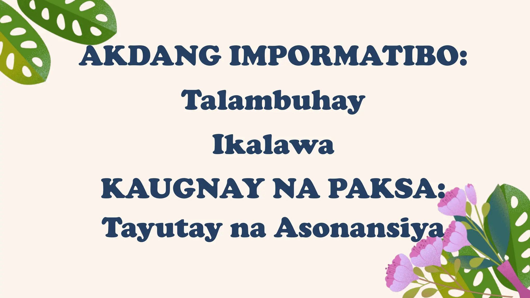 FIL 4 MATATAG WEEK 2 Q2 PPT LESSON EXEMPLAR | PPTX