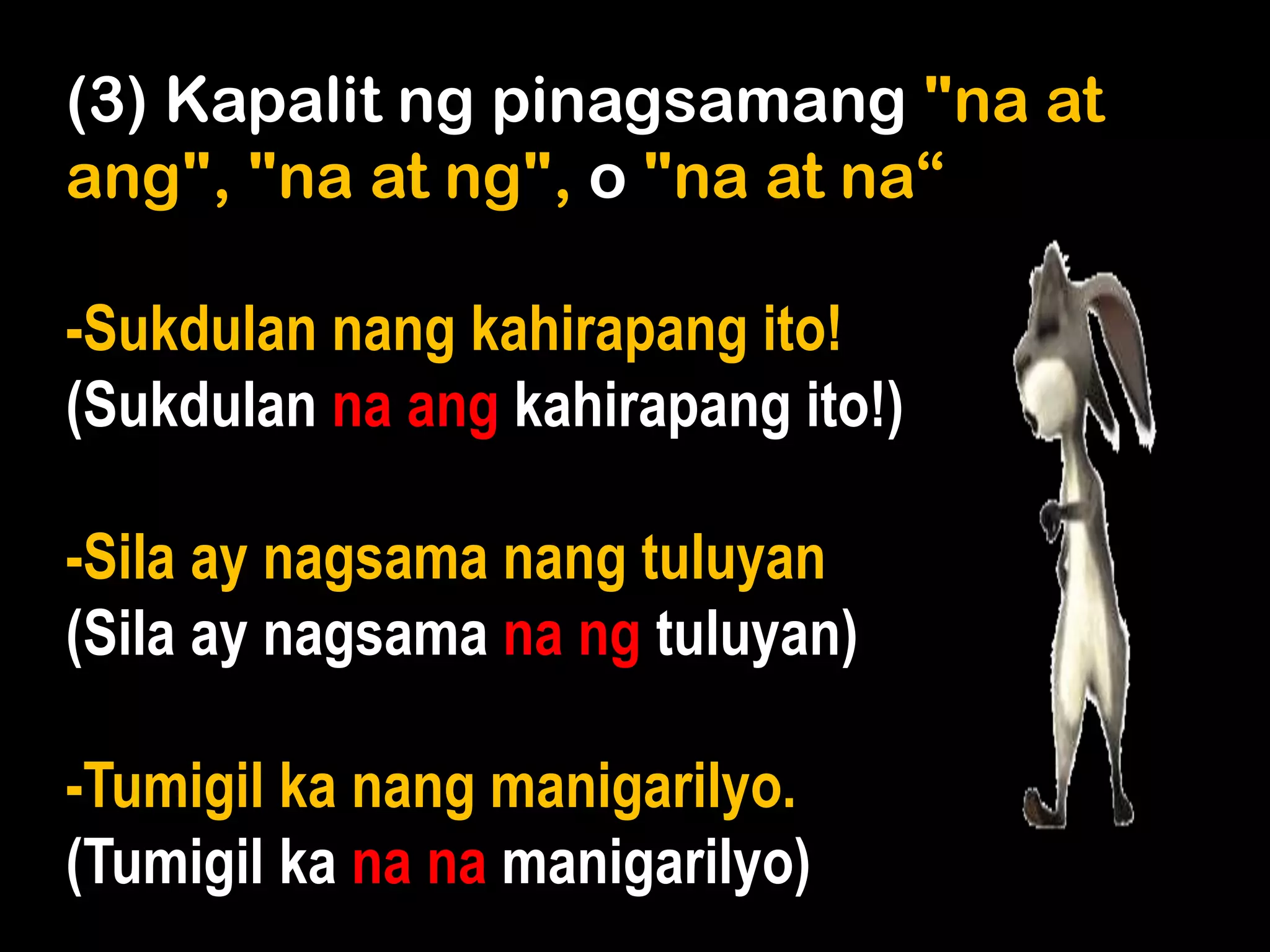 mga gamit ng ng at nang at iba pa | PPTX