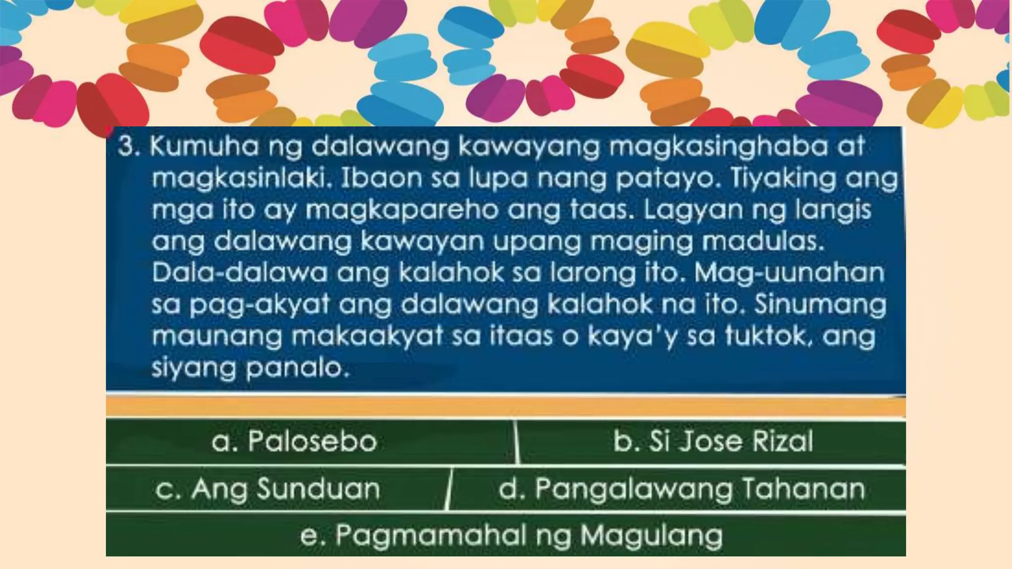 Fil 6 Q2 w1-Nagagamit ang sariling opinyon o reaksiyon sa isang ...