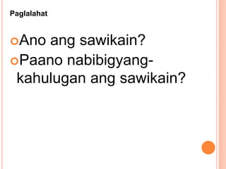 sawikain | PPTX