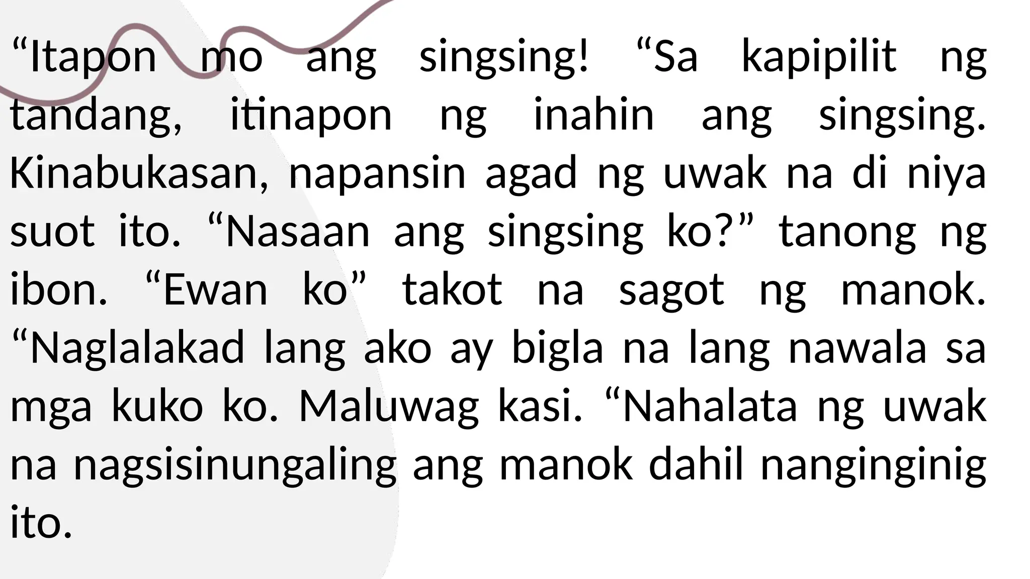 Nakapagbibigay ng Buod o Lagom ng isang Tekstong Napakinggan Filipino 6 ...
