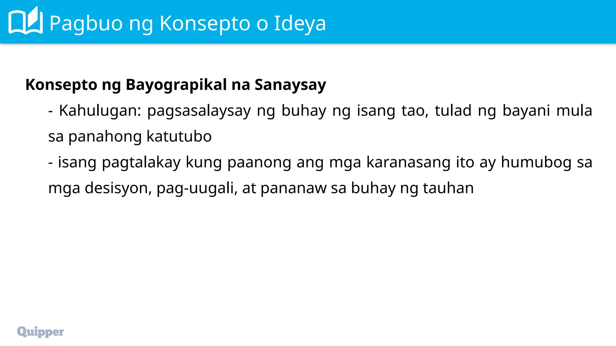 Filipino 7 - matatag cur - Bayograpikal na sanaysay | PPTX
