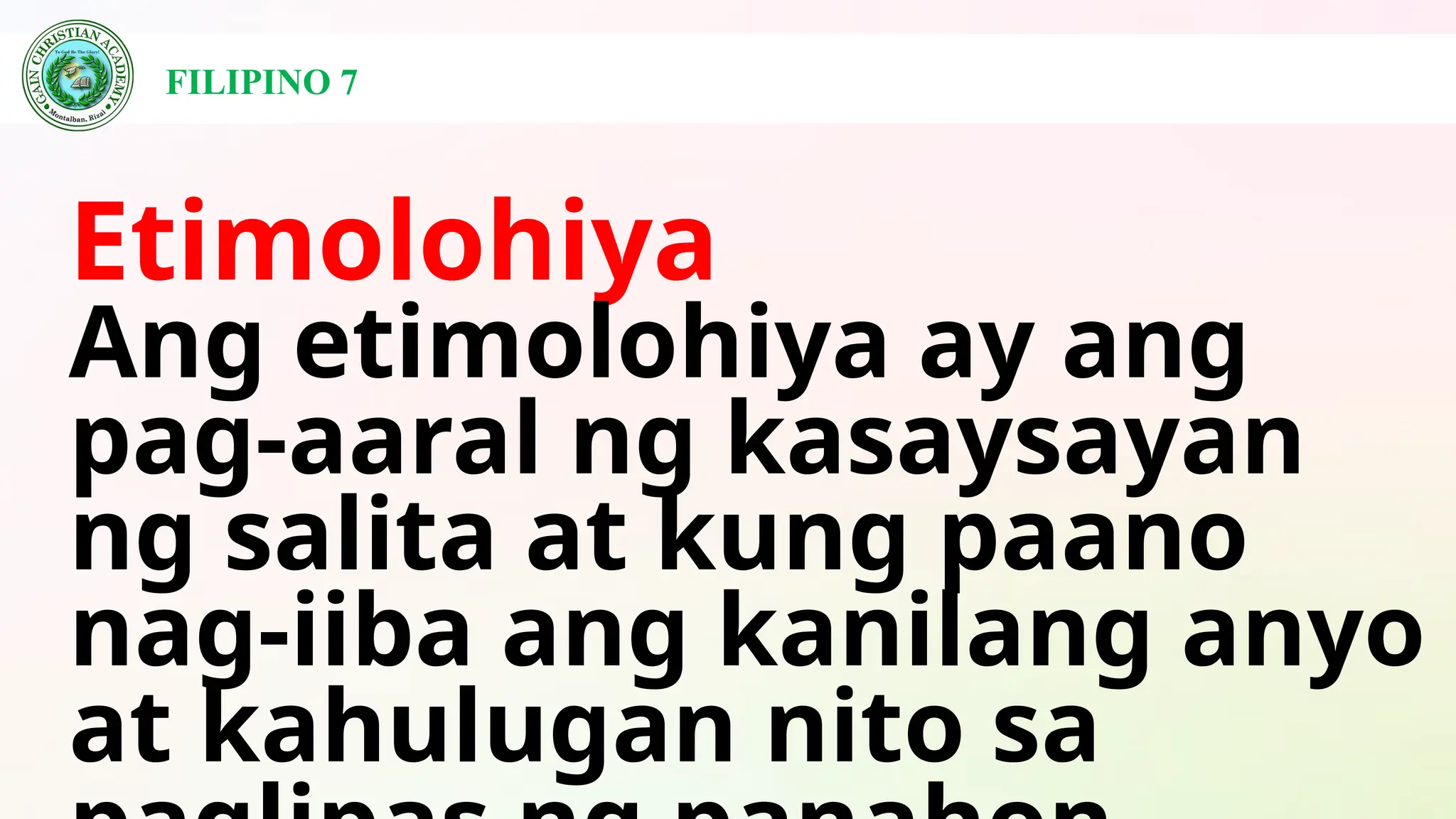 Fil 7 24.1 Etimolohiya DONE (1).powerpoint | PPTX