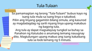 fil 7 mq1 sesyon 2 - Mga Katangian ng Panitikang Patula sa Panahon ng ...