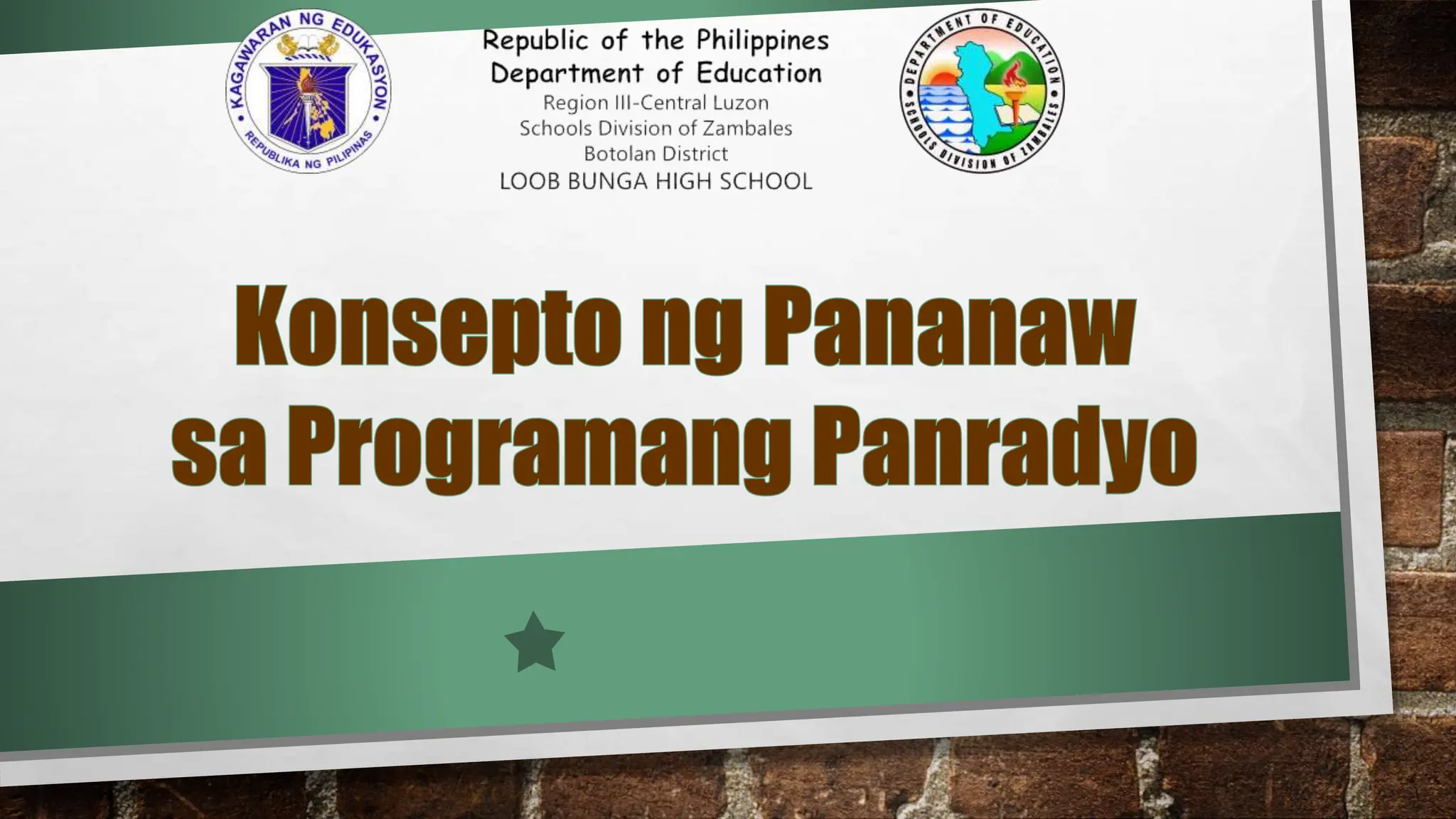 konsepto ng pananaw sa programang panradyo.pptx