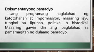 konsepto ng pananaw sa programang panradyo.pptx