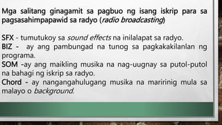 konsepto ng pananaw sa programang panradyo.pptx