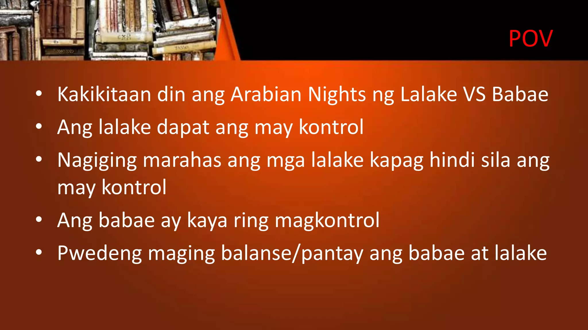 Fil 9 Isang Libo At Isang Gabi Ppt