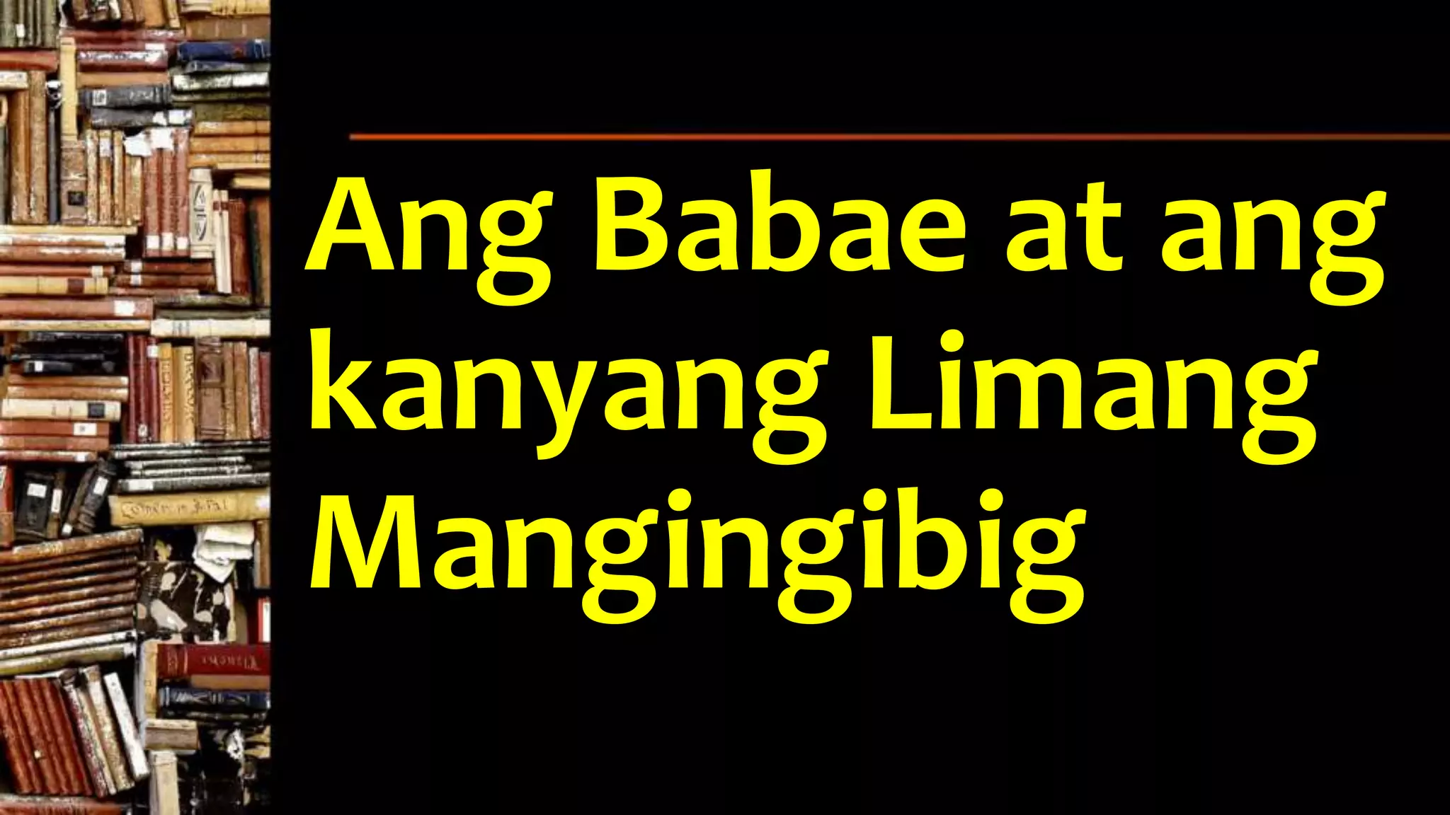 Fil 9 Isang Libo At Isang Gabi Ppt