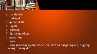 Fil 9 isang libo at isang gabi | PPTX