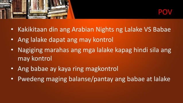 Fil 9 isang libo at isang gabi | PPTX