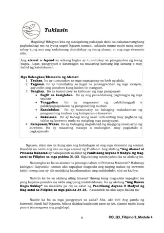 FIL9 Q3 MODYUL4.pdftttttttttttttttttttttttttttt | PDF