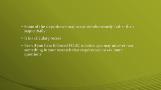 FILAC Analysis | PPTX