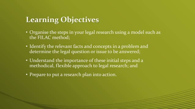 FILAC Analysis | PPTX | Legal Services Industry | Industries