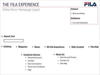 Fila flagship store ied 2nd year bmo | PDF