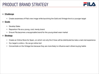 Fila flagship store ied 2nd year bmo | PPT