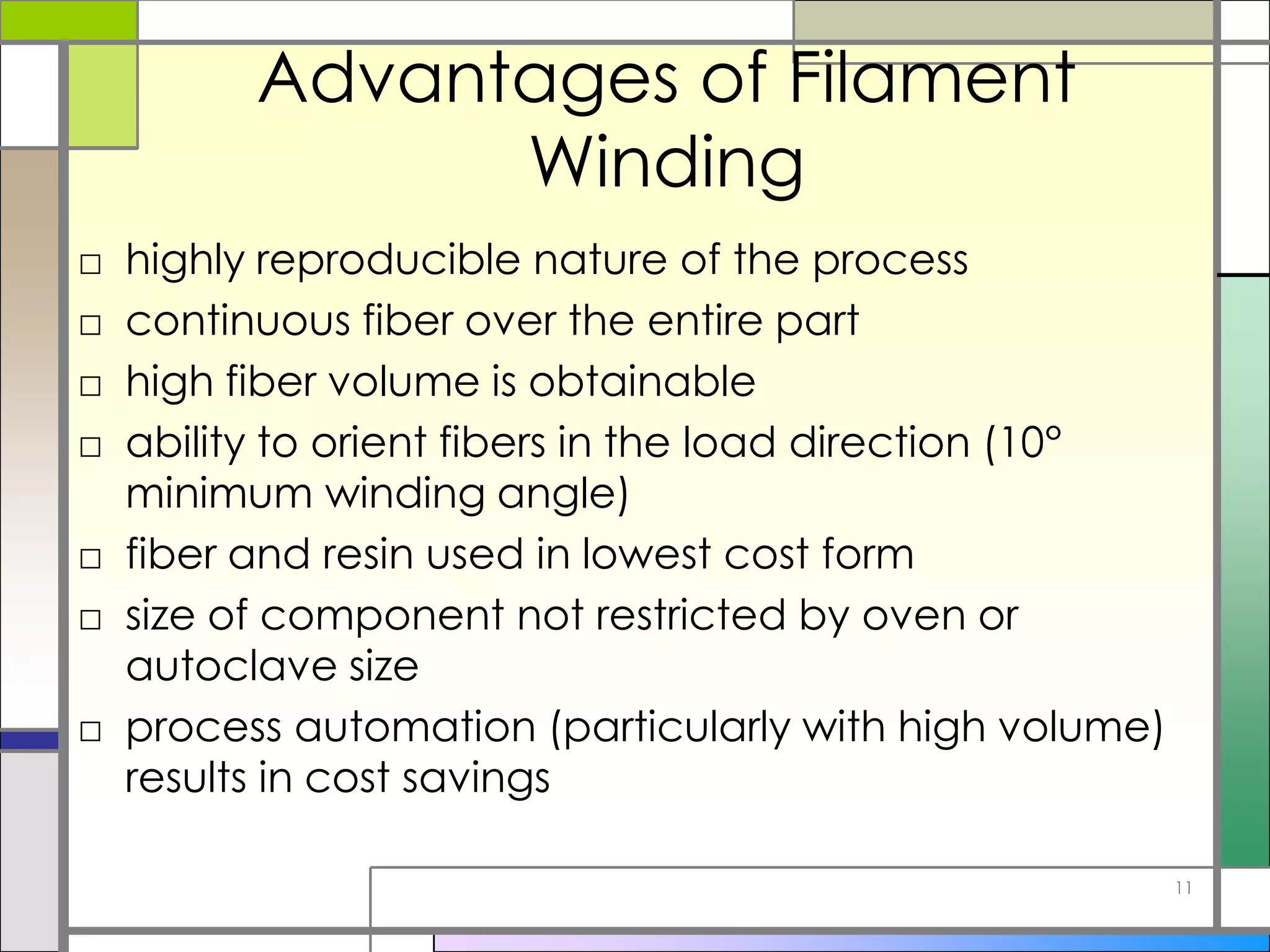 Filament winding | PPTX