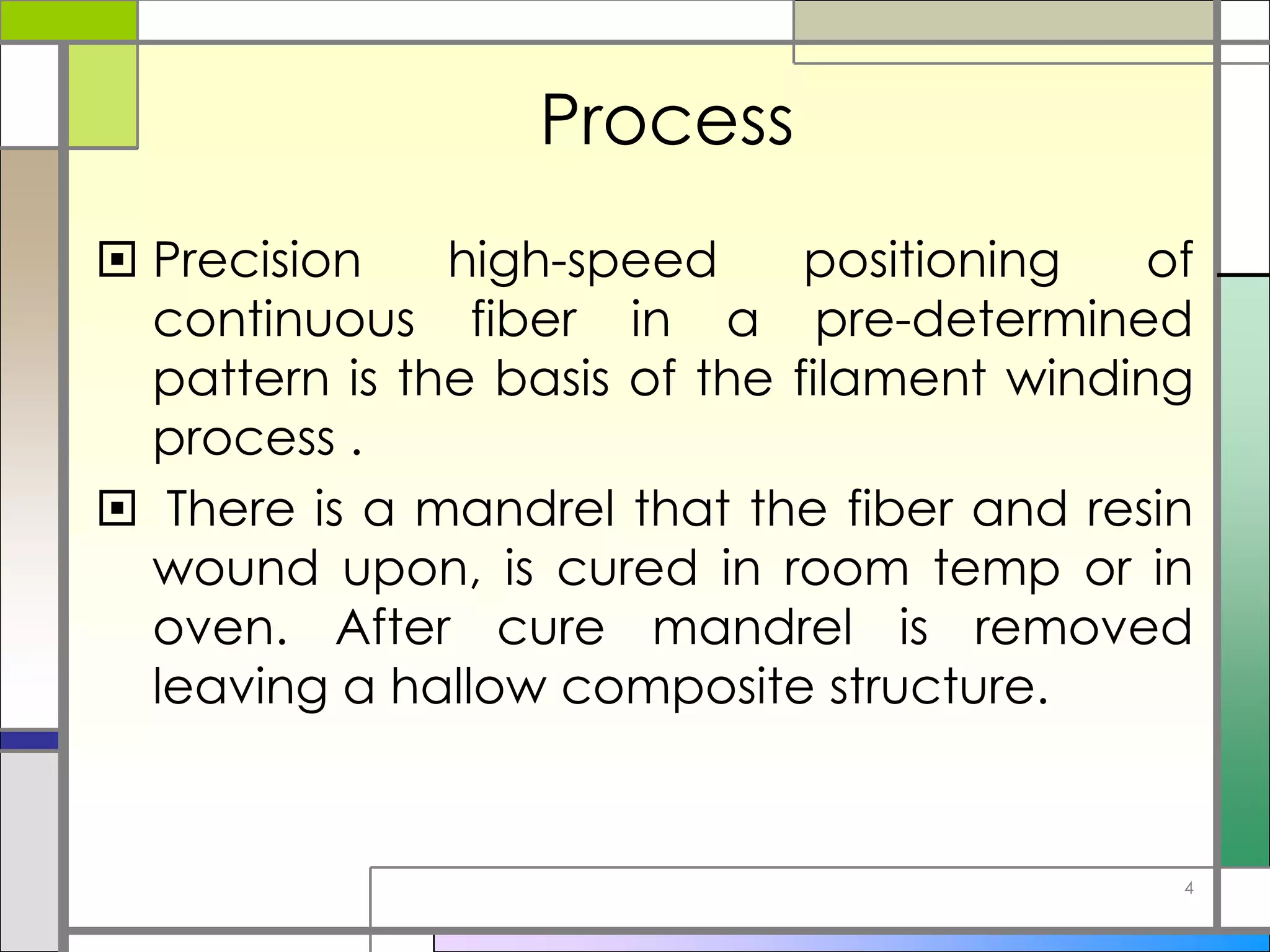 Filament winding | PPTX