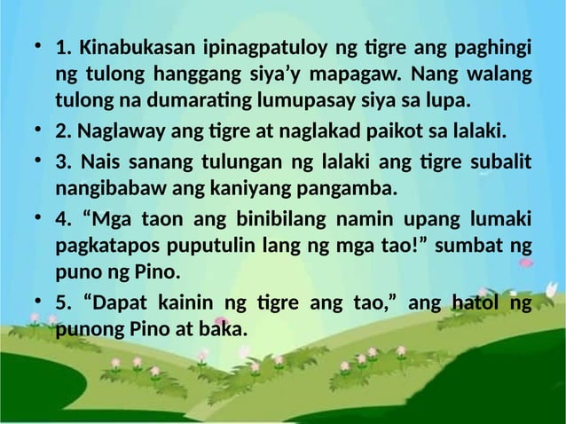 FIL ARALIN 2 - ANG HATOL NG KUNEHO PABULA | PPTX