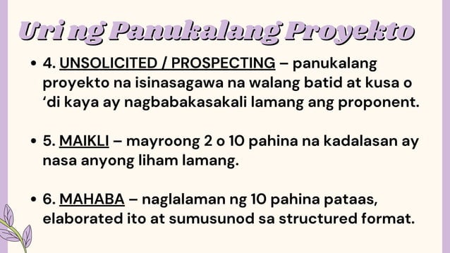 Pagbuo at Pagsasakatuparan ng Panukalang Proyekto | PDF