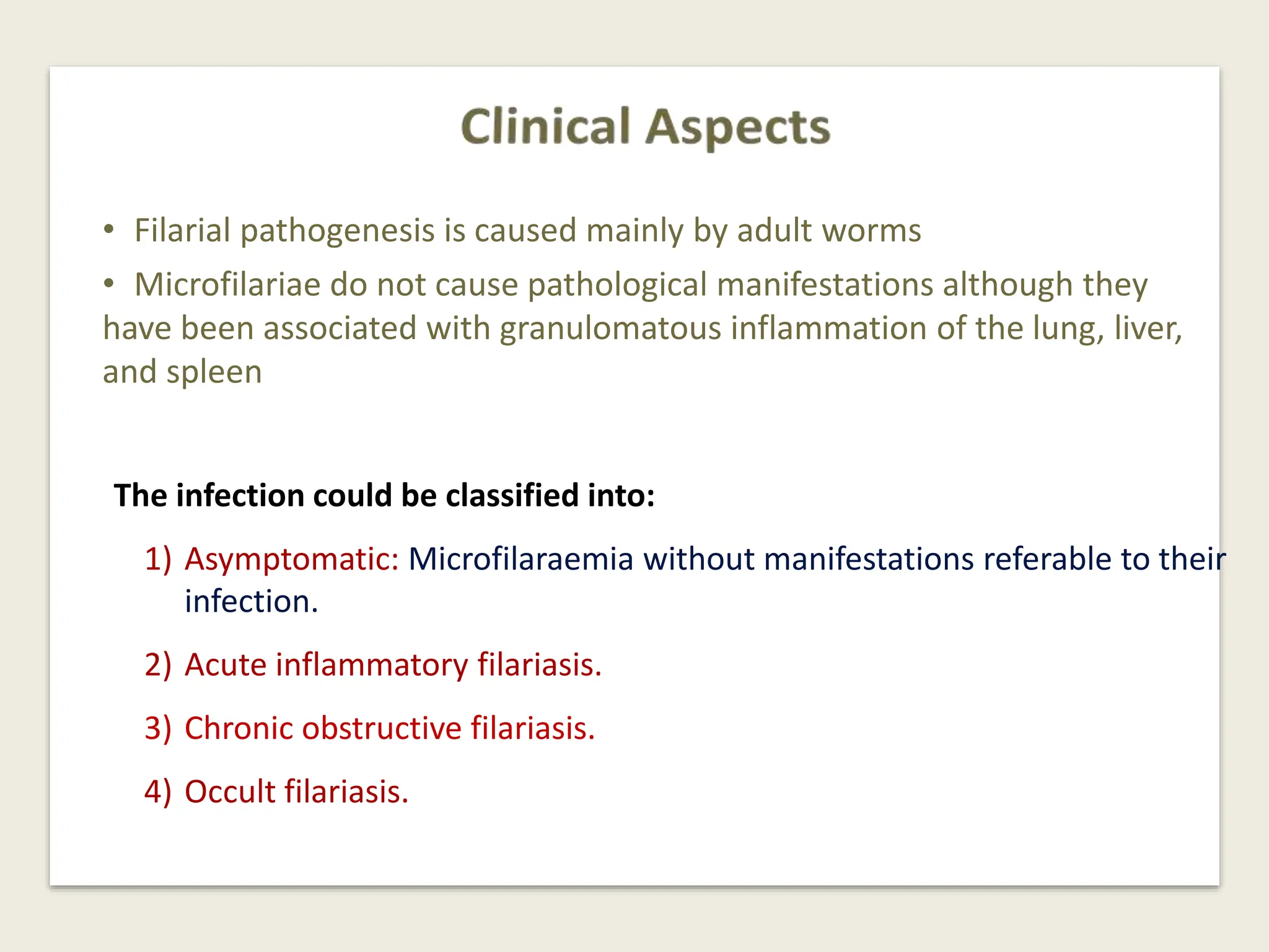 Filariae species & Lymphatic filariasis.pptx