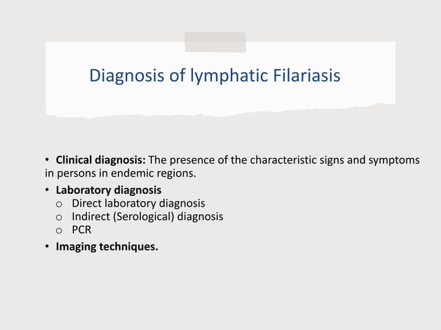 Filariae species & Lymphatic filariasis.pptx