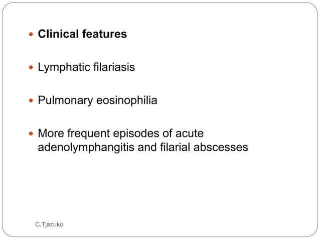 Other Filarial Worms | PPTX | Infectious Diseases | Diseases and Conditions