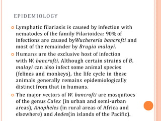 filariasis.pptx | Infectious Diseases | Diseases and Conditions