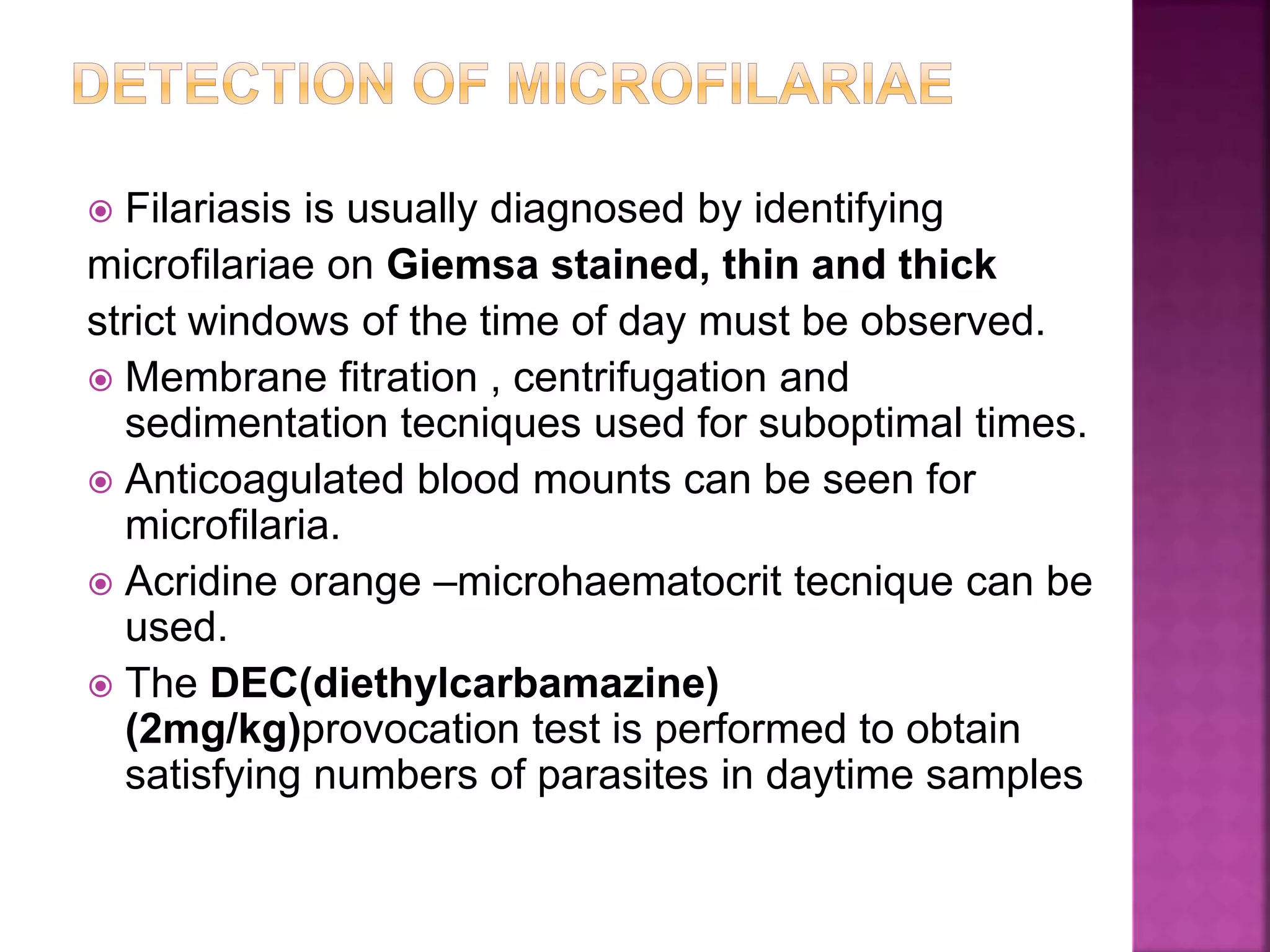 Filariasis | PPTX