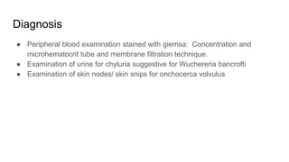 Filariasis | PPTX