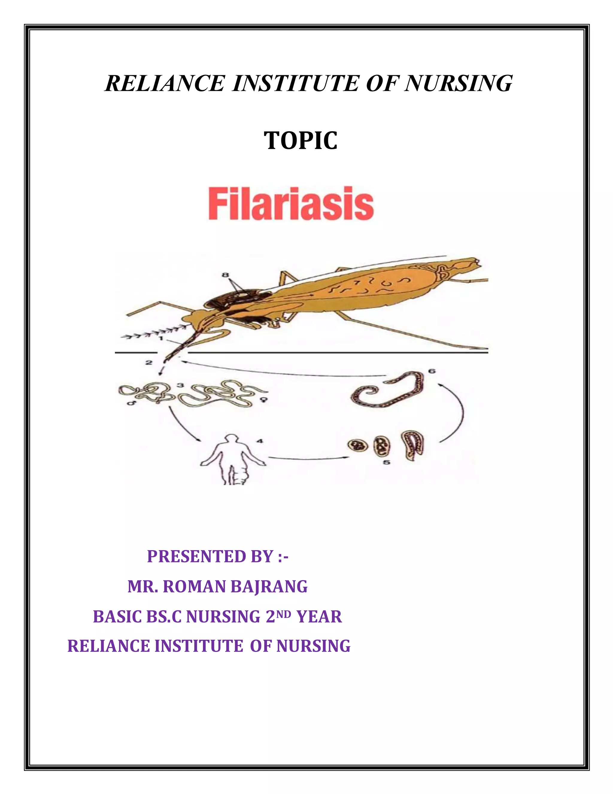 Filariasis 2 | DOCX