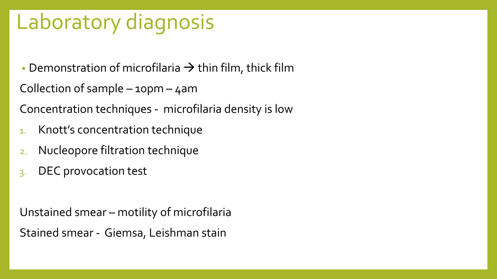 filariasis classification and general features | PPTX