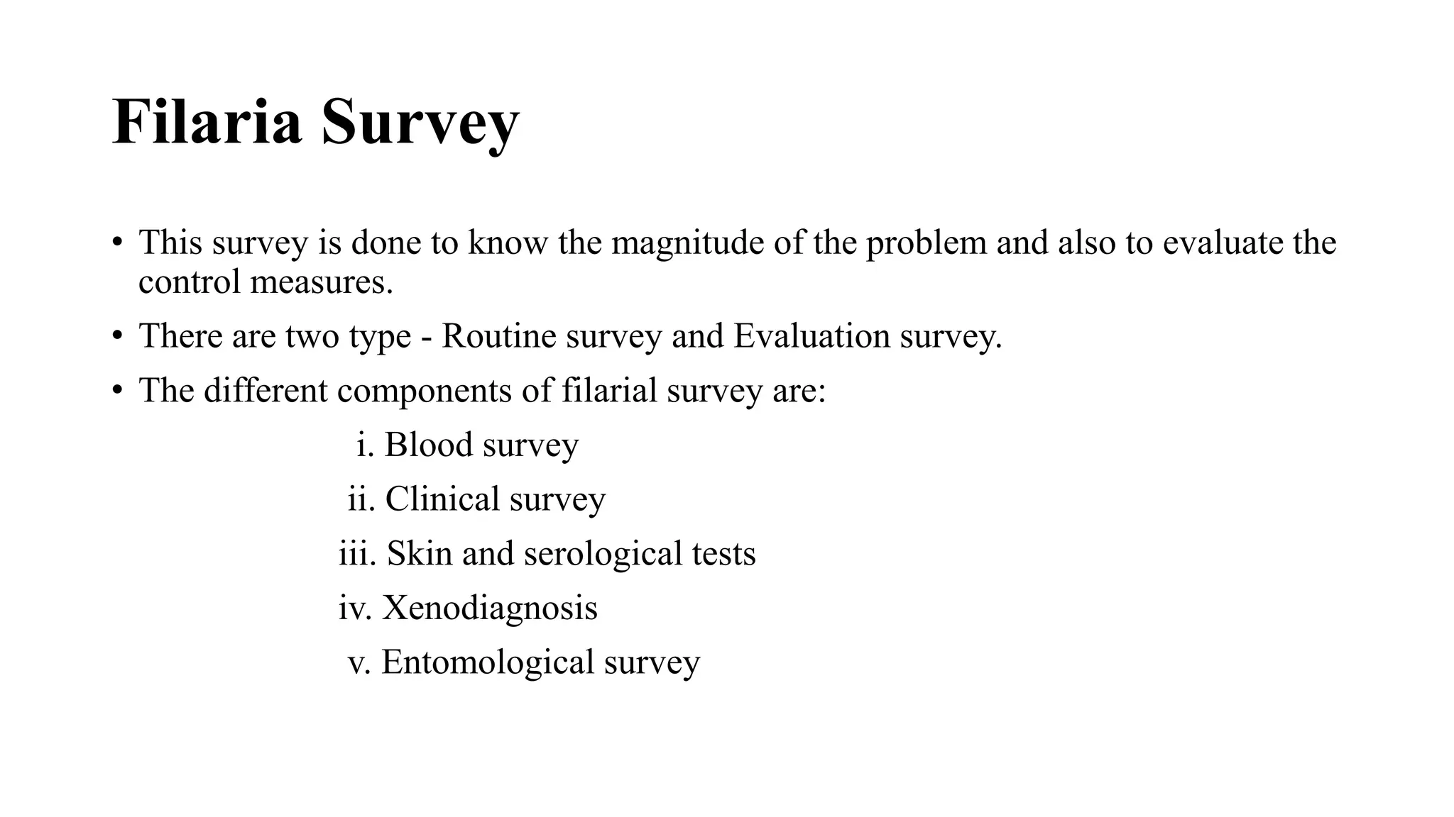 Filariasis I Lymphatic Filariasis I Community Medicine | PPTX