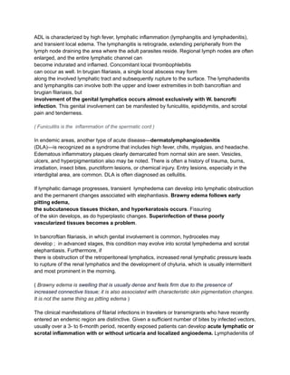 Lymphatic Filariasis - Important Points.pdf