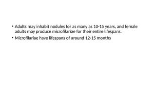 tropical infection filariasis,...........pptx