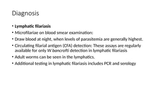 tropical infection filariasis,...........pptx
