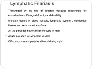 Lymphatic Filariasis jp | PPTX