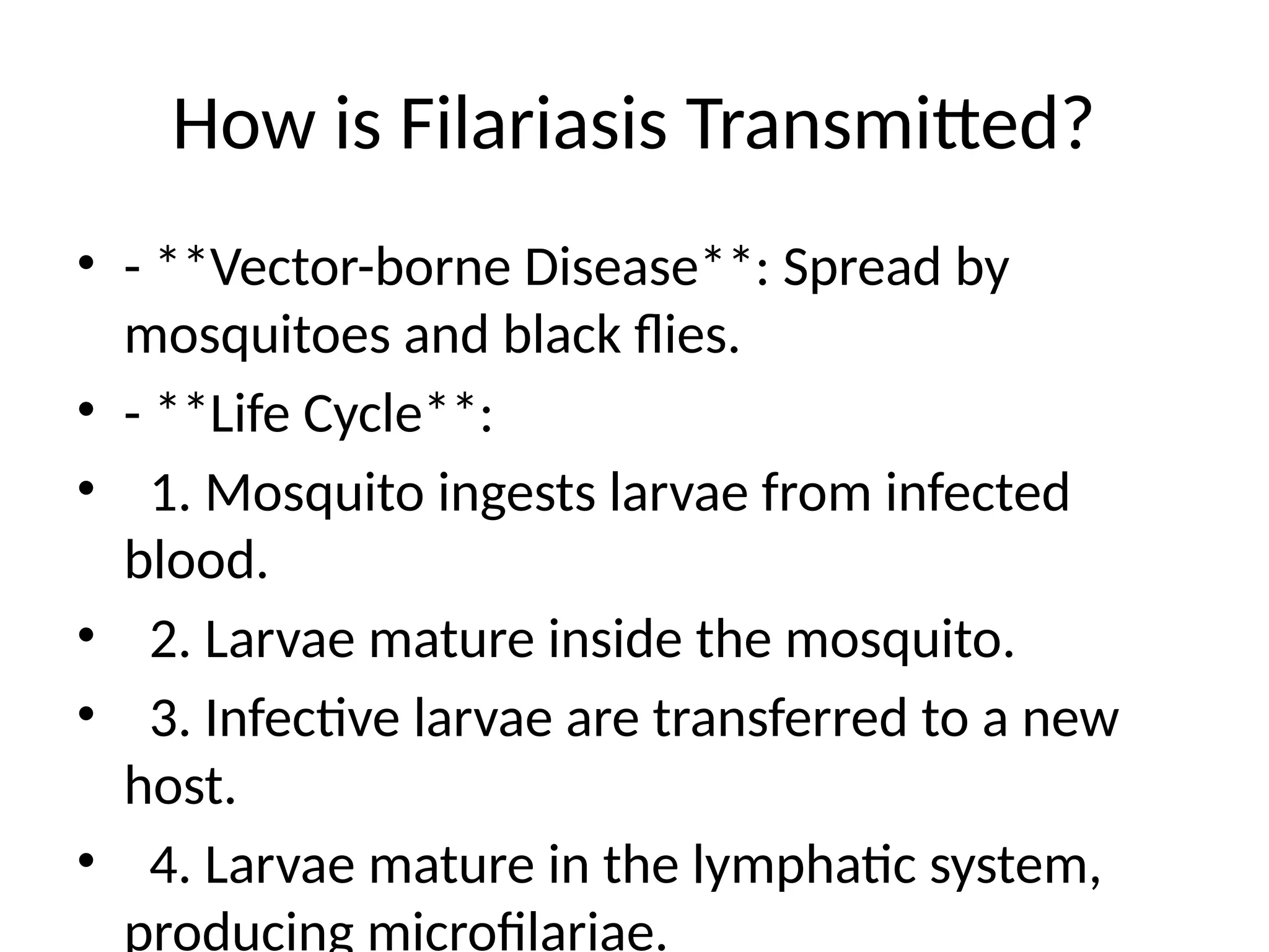 Filariasis_Presentation.pptxbsbbssjkajsnskaj | PPTX
