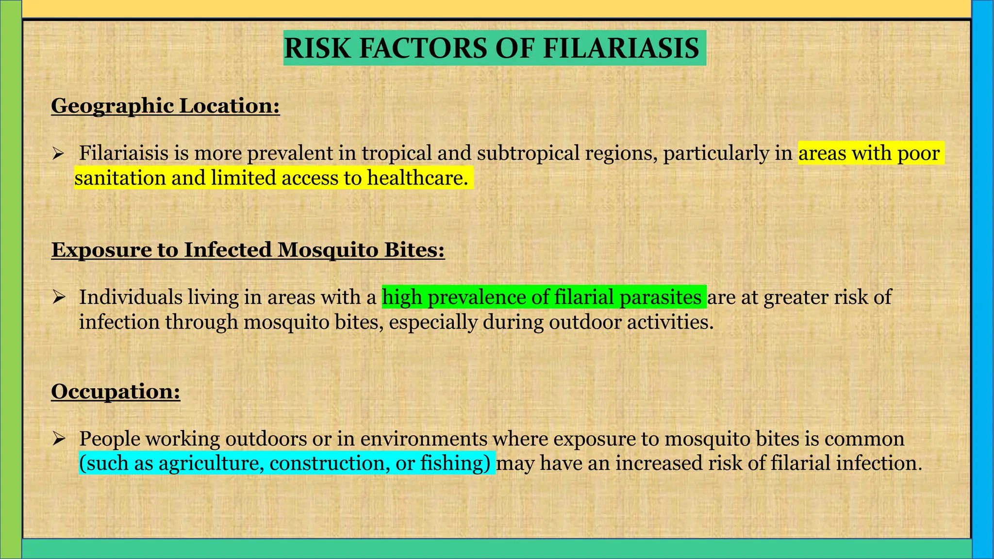 FILARIASIS (TRANSMISSION,TYPES,SYMPTOMS,PREVENTION,MCQS).pptx
