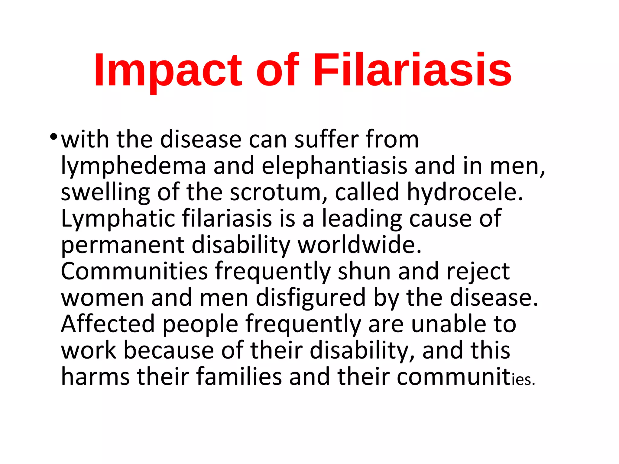 Filariasis | PPT