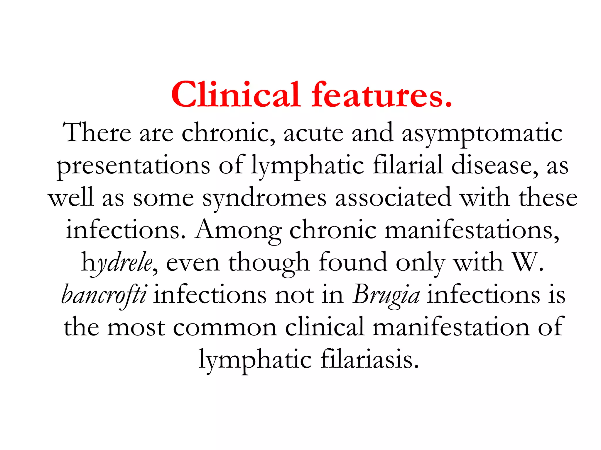 Filariasis | PPT