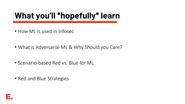 Bringing Red vs. Blue to Machine Learning | PPT