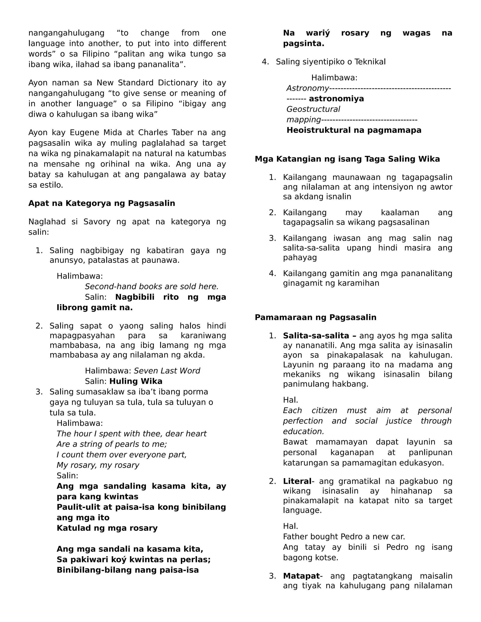 chapters in FILDIS_compilation BUOD /summary | PDF