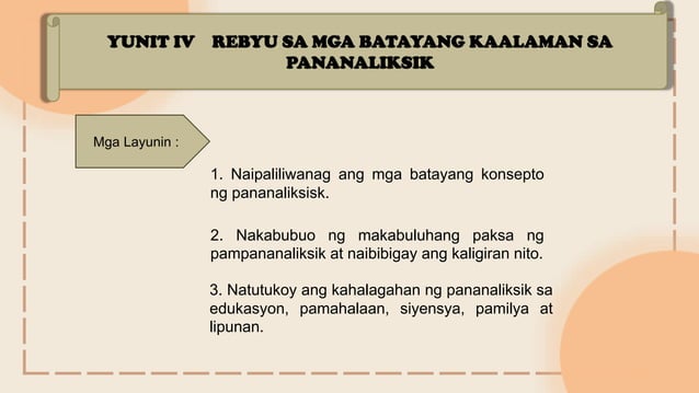 Fildis IV Yunit IV Rebyu sa mga batayang kaalaman sa pananaliksik.pptx