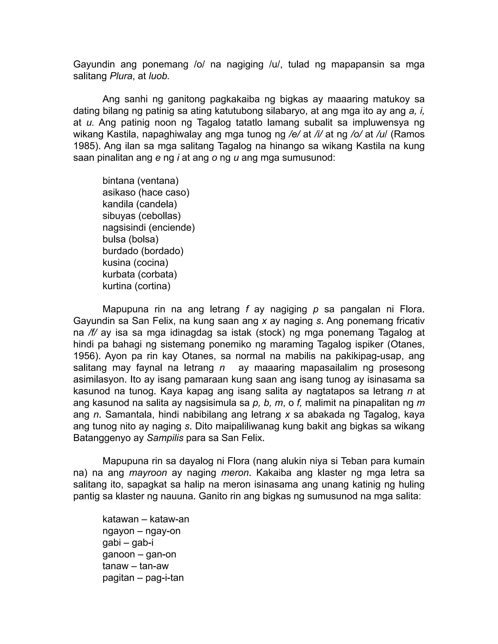 SA BATANGAS: ANG LOKALAYS NA WIKA SA SALITA | PDF