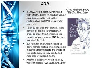 Alfred Hershey Presentation | PPTX
