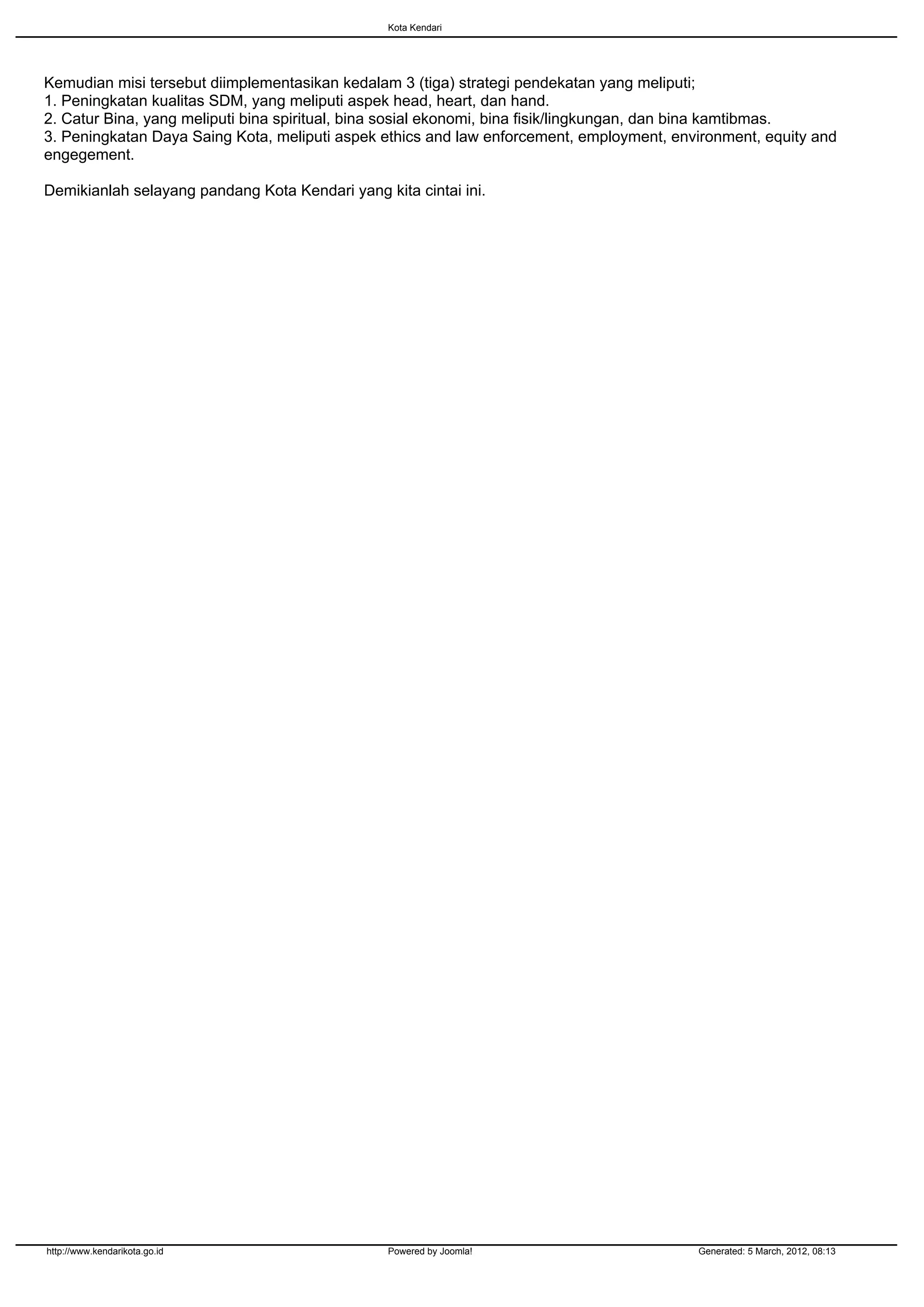 Sejarah kendari | PDF