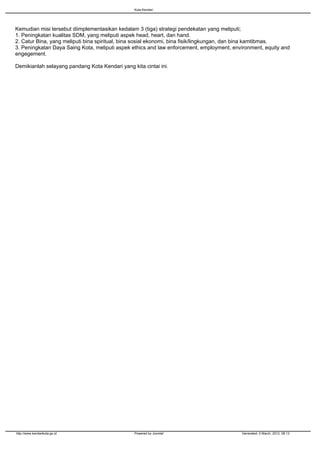 Sejarah kendari | PDF