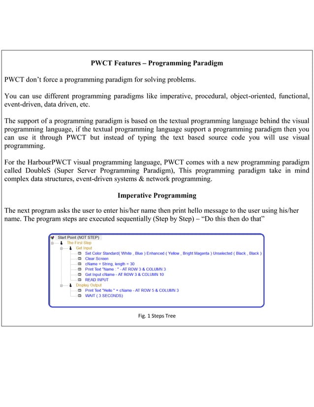 Programming Without Coding Technology (PWCT) Features - Programming Paradigm | PDF